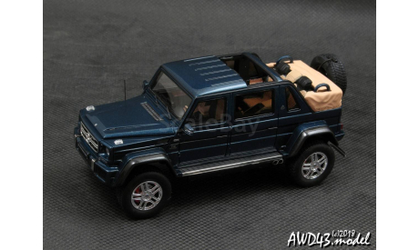 Mercedes G650 Maybach Open roof blue metallic 1-43 GLM207603 | Аукцион ...