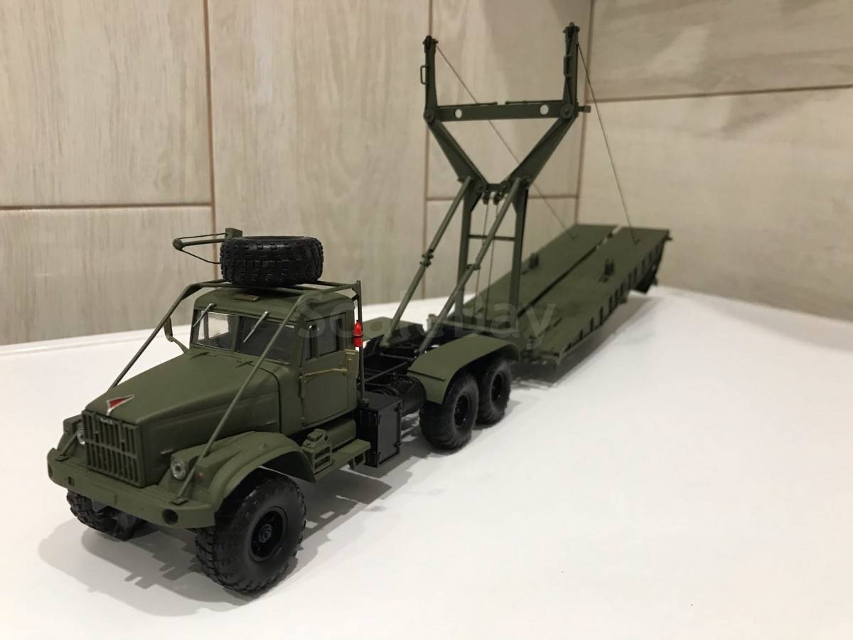 Тяжелый механизированный мост ТММ-3 на шасси Краз, МАЛ студия | Аукцион ...