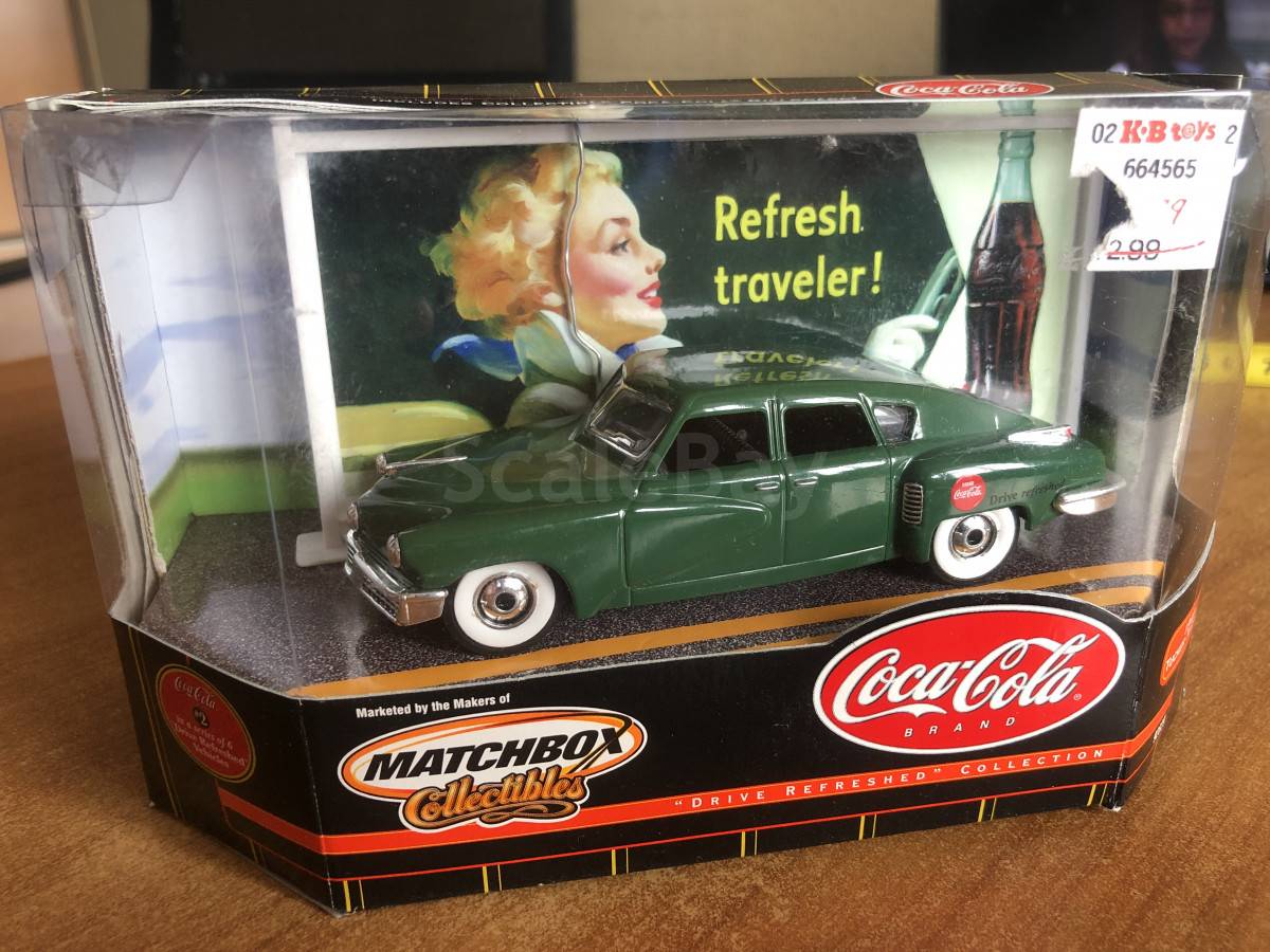Matchbox Tucker Torpedo 1948 CocaCola (лот в мск) | Аукцион масштабных ...