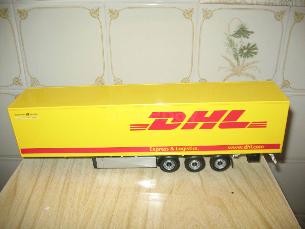 Полуприцеп KRONE *DHL* Масштабная модель 1/43 | Аукцион масштабных и ...