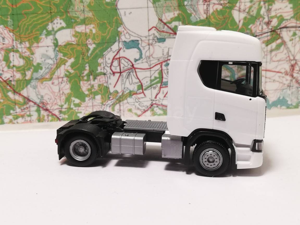 Scania тягач CS 20HD Herpa 1/87 HO | Аукцион масштабных и сборных моделей