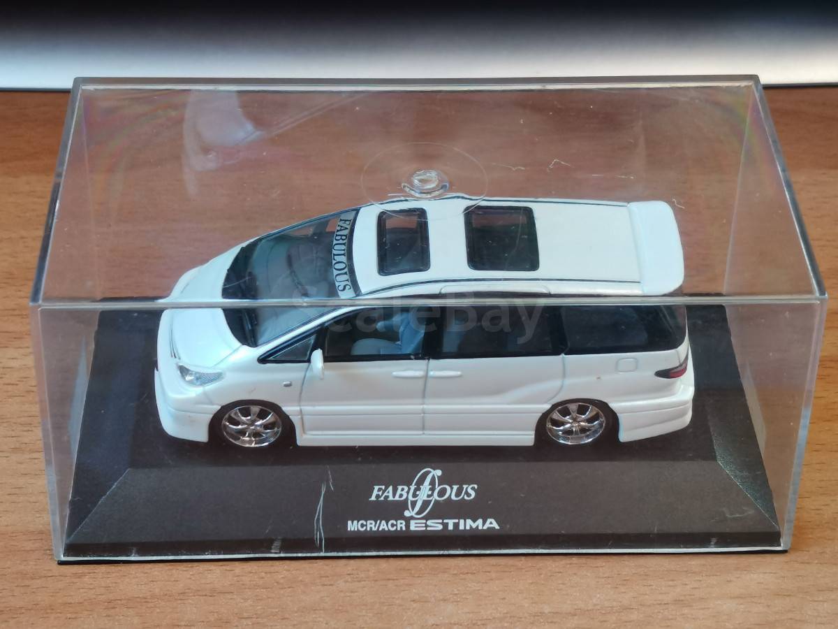 Toyota Estima VIP, Aoshima, 1:43, металл | Аукцион масштабных и сборных ...