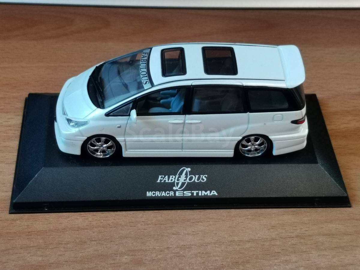 Toyota Estima VIP, Aoshima, 1:43, металл | Аукцион масштабных и сборных ...