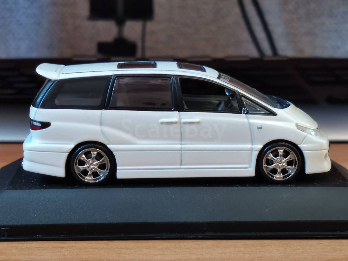 Toyota Estima VIP, Aoshima, 1:43, металл | Аукцион масштабных и сборных ...