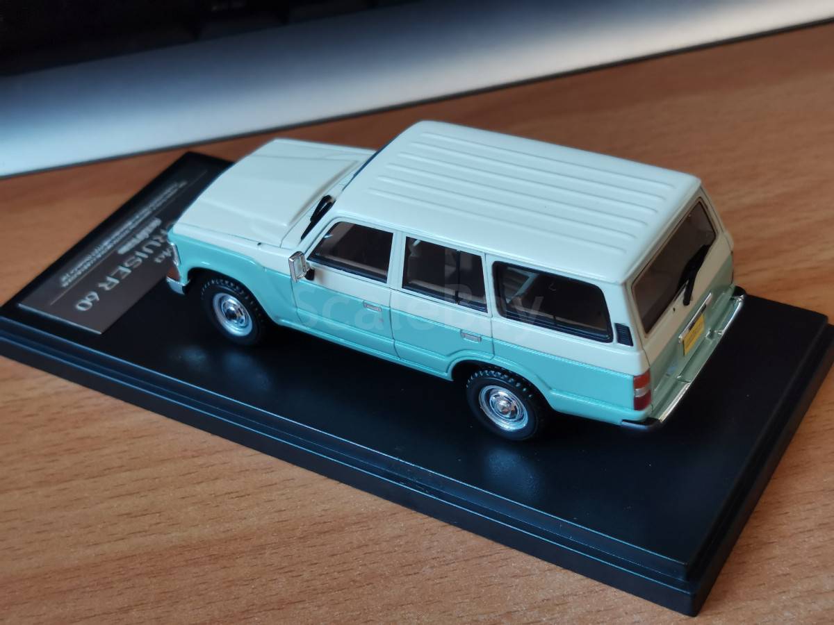 Toyota Land Cruiser 60 Flexdream, Hi-Story, Blue, 1:43, Смола | Аукцион ...
