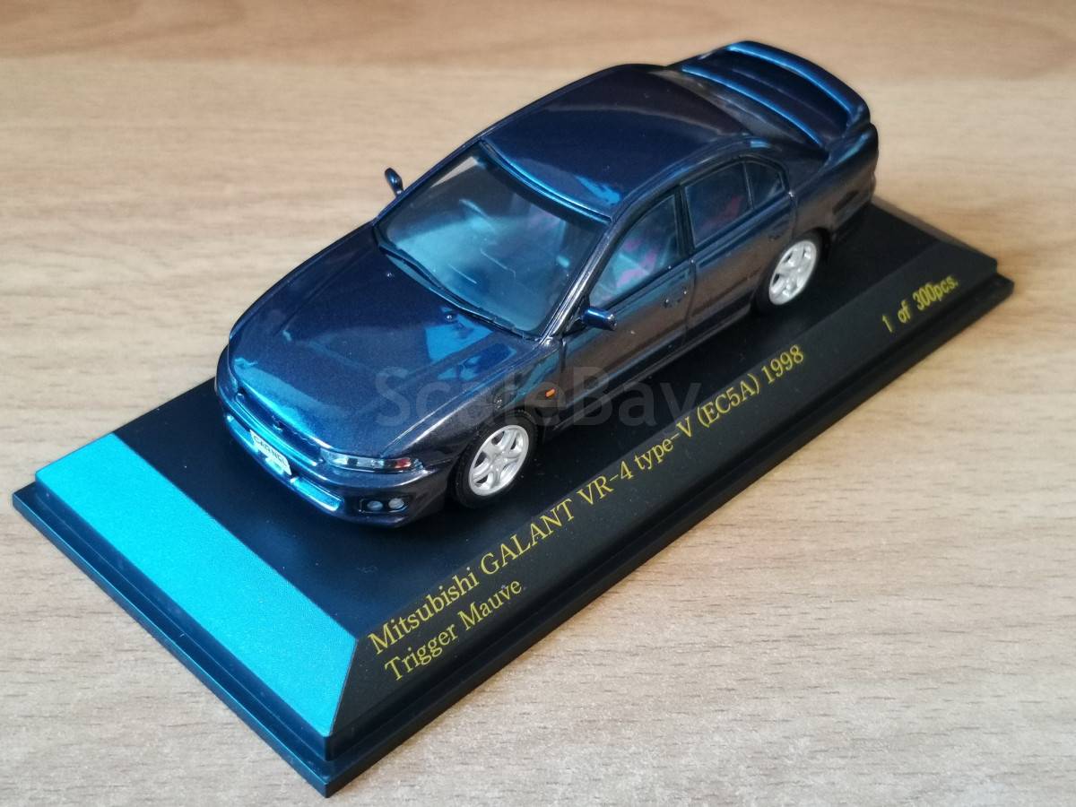 Mitsubishi Galant VR-4 type-V 1998 (EC5A), Car-Nel, 1:43, металл ...