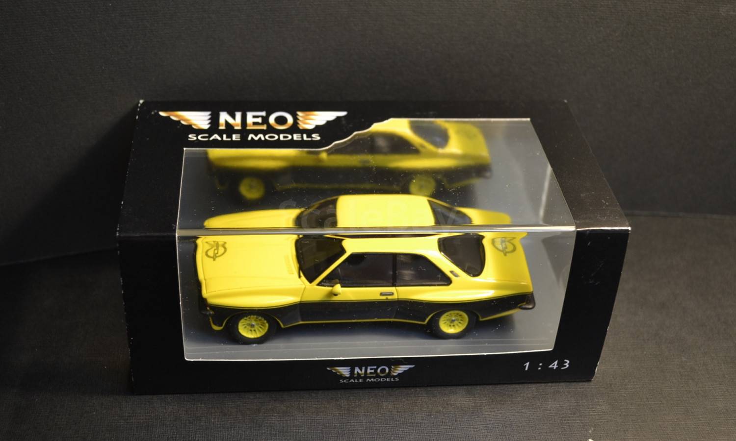 OPEL Commodore B Steinmetz Yellow/Black 1971 NEO 1:43 | Аукцион ...