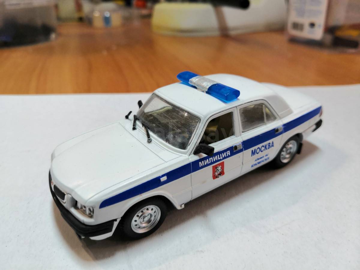 ГАЗ-3110 МИЛИЦИЯ | Аукцион масштабных и сборных моделей