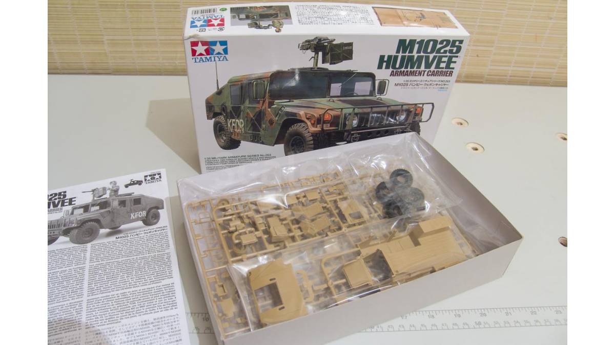 Хаммер M1025 Humvee Tamiya | Аукцион масштабных и сборных моделей