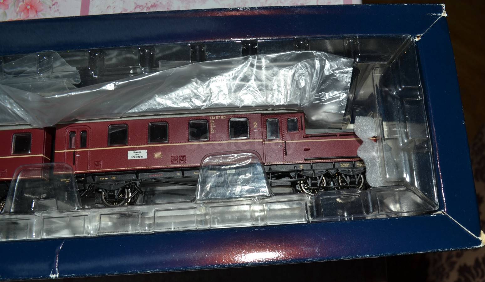 Паровоз+4 вагона или аккумуляторная мотриса на Паровоз TRIX 22382 ...