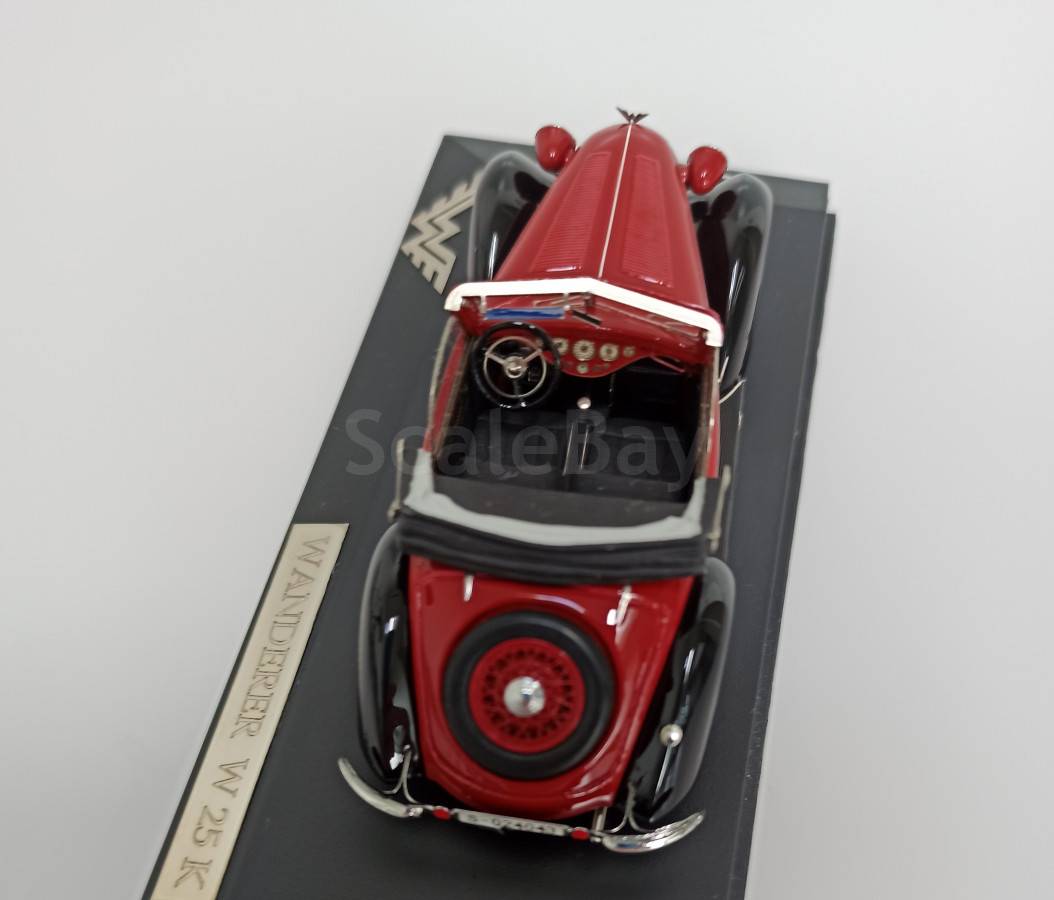 Wanderer W25K cabriolet 1936-38 1/43 ZZ model rare | Аукцион масштабных ...