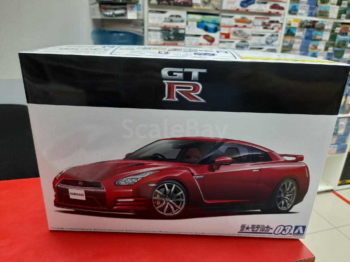 05857 Nissan GT-R R35 Pure Edition’14 1:24 Aoshima возможен обмен | Аукцион масштабных и сборных ...