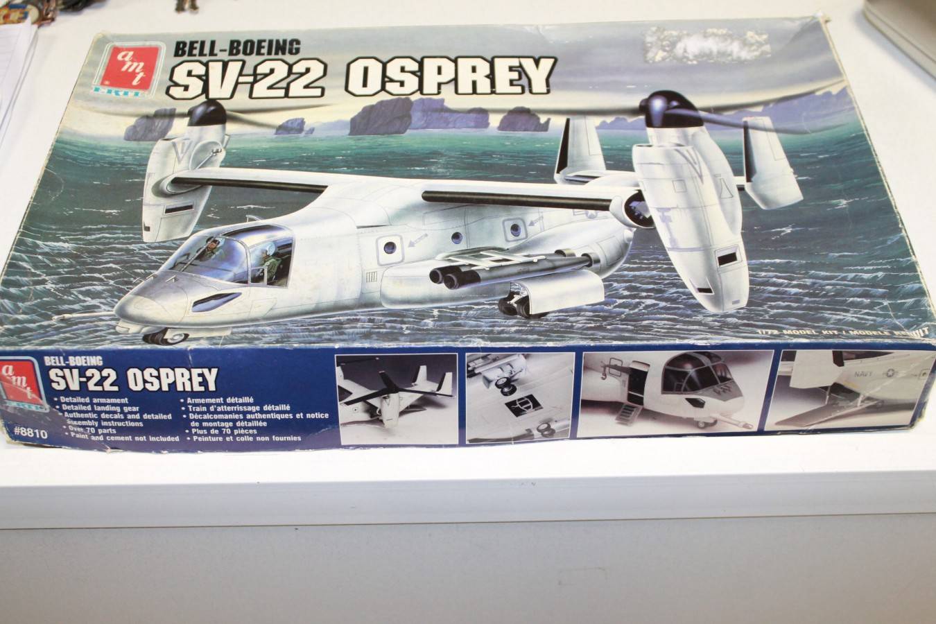 Обмен. 8810 Bell-Boeing SV-22 Osprey 1:72 AMT | Аукцион масштабных и ...