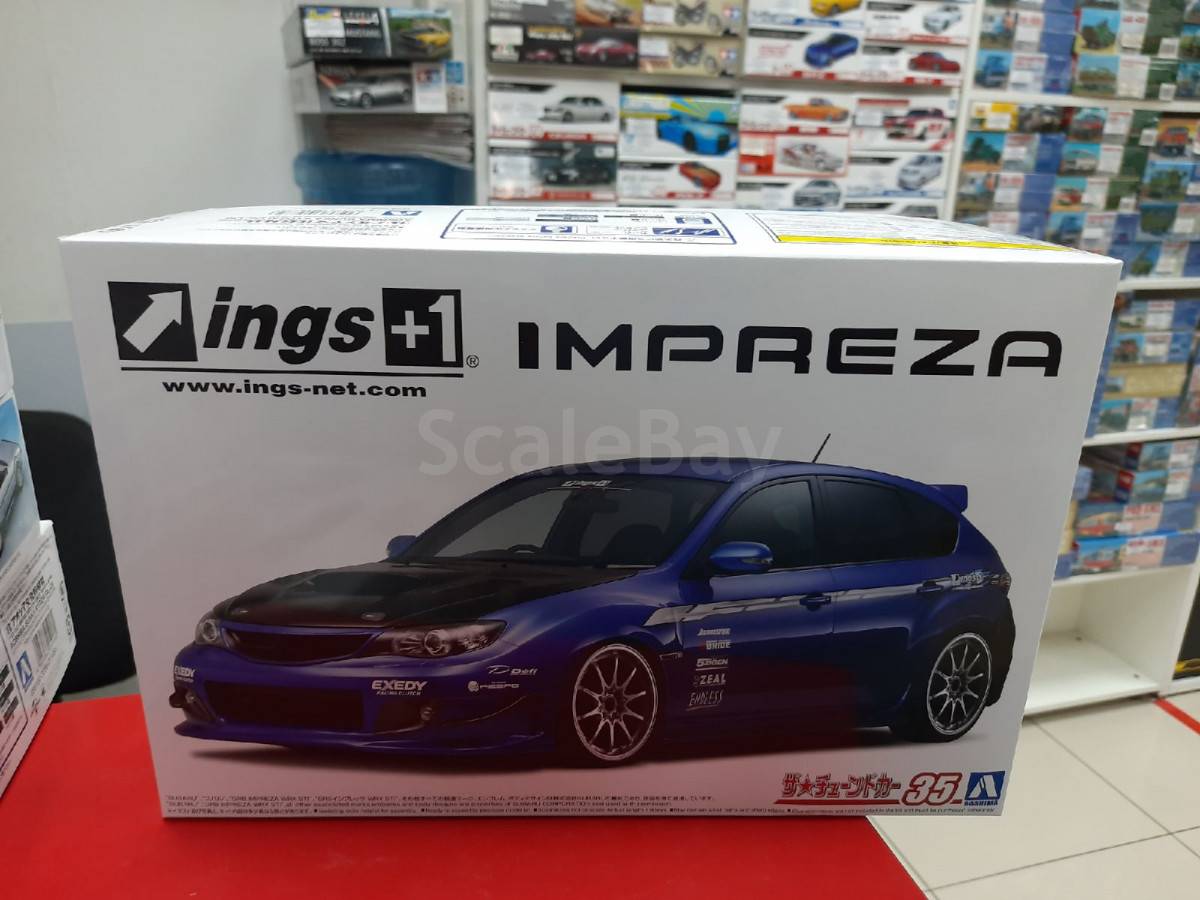 05875 Subaru Impreza WRX STI GRB ings 1:24 Aoshima возможен обмен | Аукцион масштабных и сборных ...