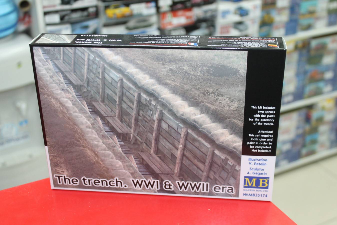 35174 Траншея. Первая и Вторая мировые войны 1:35 MasterBox ICM ...