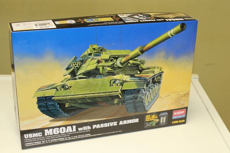 13271 танк M60A1 1:35 Academy | Аукцион масштабных и сборных моделей