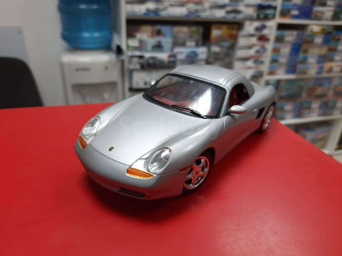 24249 Porsche Boxster собран из кита Tamiya 1:24 возможен обмен ...