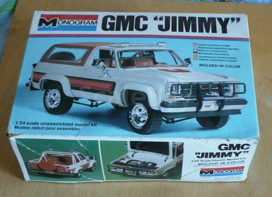 GMC Jimmy Monogram 1/24 | Аукцион масштабных и сборных моделей