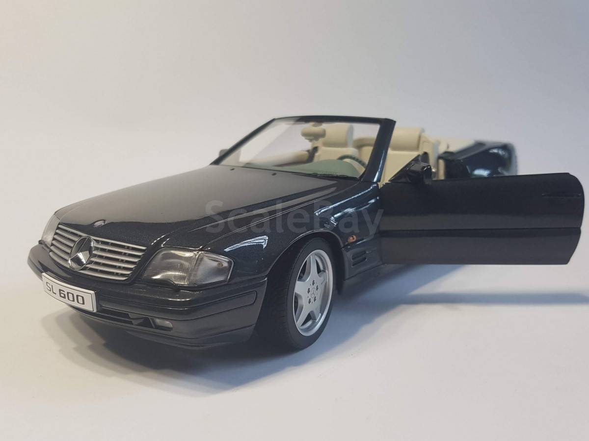 Mercedes Benz R129 SL Roadster Dealer Edition Autoart 1/18 | Аукцион ...