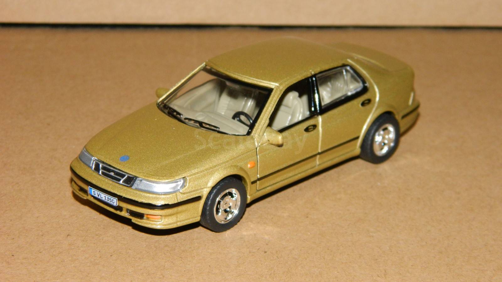 Saab 9-5 sedan Light Green Cararama 1/43 | Аукцион масштабных и сборных ...