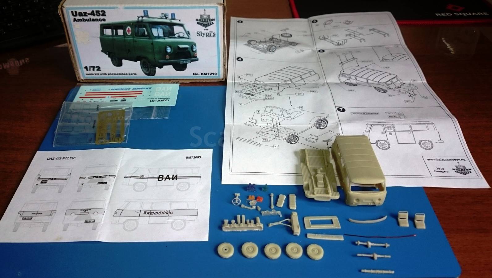 Сборная модель УАЗ-452 (Буханка) в 1/72 | Аукцион масштабных и сборных ...