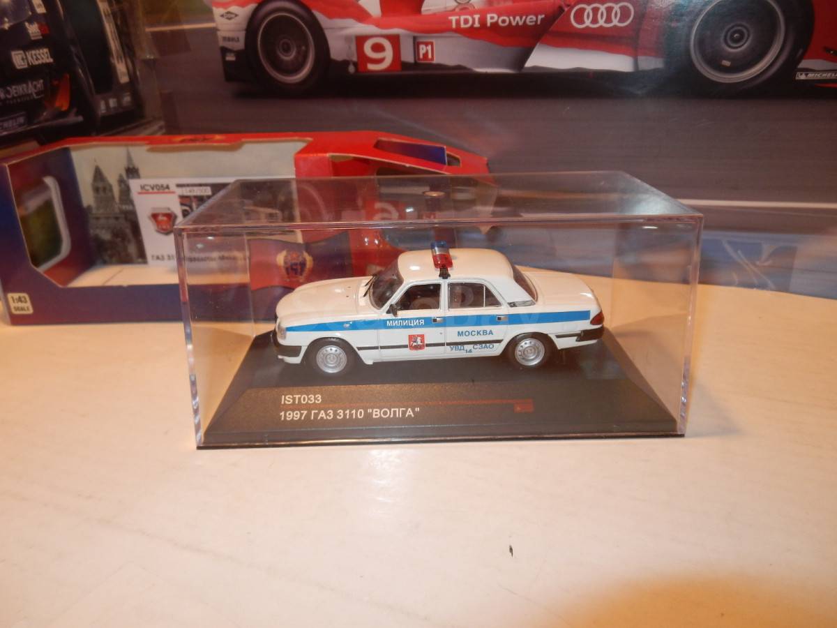 Волга ГАЗ-3110 МИЛИЦИЯ - ICV | Аукцион масштабных и сборных моделей