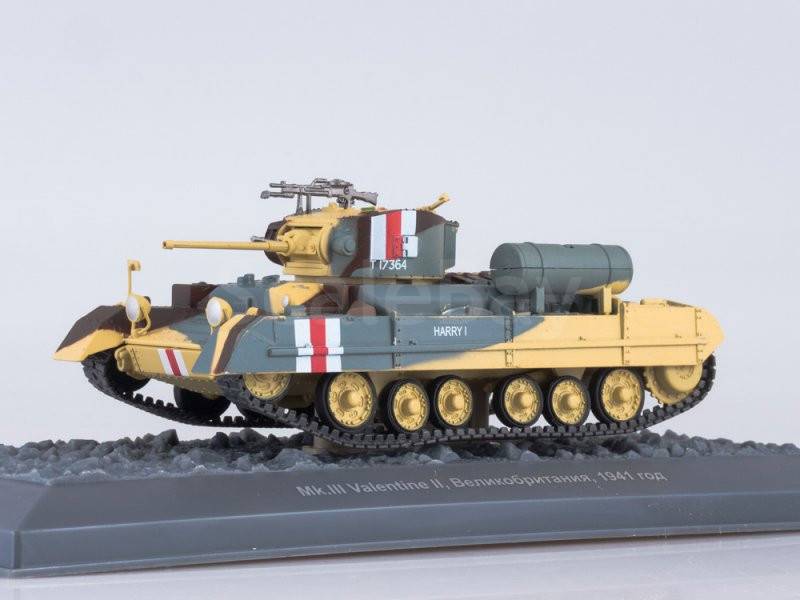 танк Mk III. Valentine 1942 Англия Вторая мировая война SSM IXO Танки ...