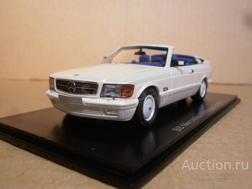 Mercedes-benz 500 sec amg bb magic top convertib НЭО 1 43 | Аукцион ...