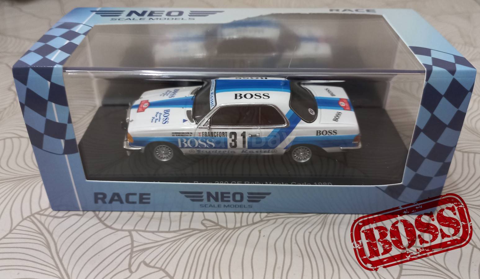 Neo Mersedes-Benz 280 SE 1980 Monte-Carlo BOSS | Аукцион масштабных и ...