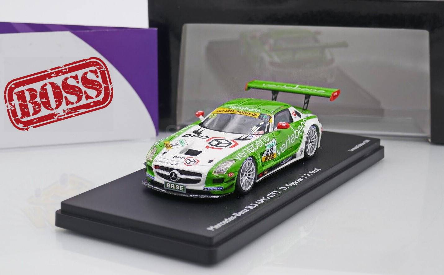 Schuco Pro.R43 Mercedes Benz SLS AMG GT3 Nr.22 Sigacev - Stoll ...
