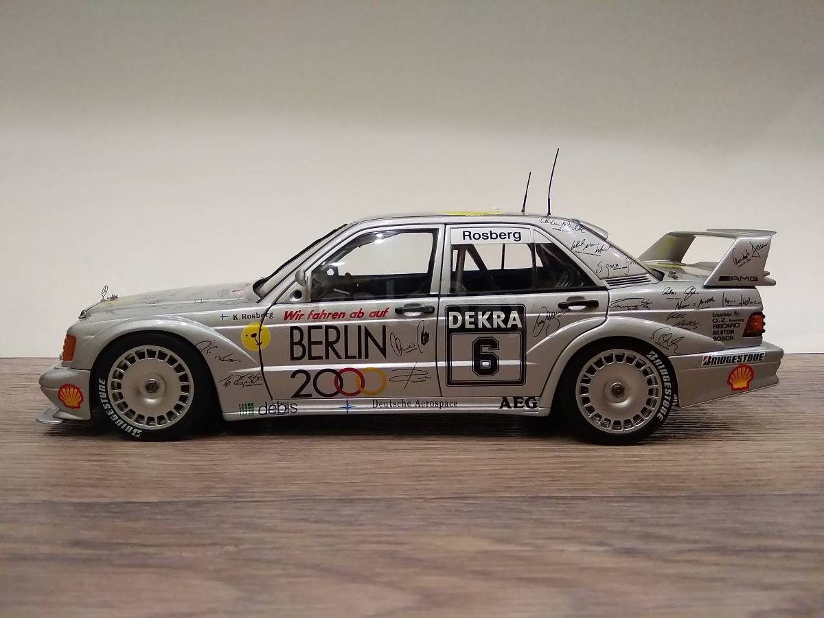 1/18 Mercedes Benz 190E Evo2 DTM AUTOart 89231 | Аукцион масштабных и ...
