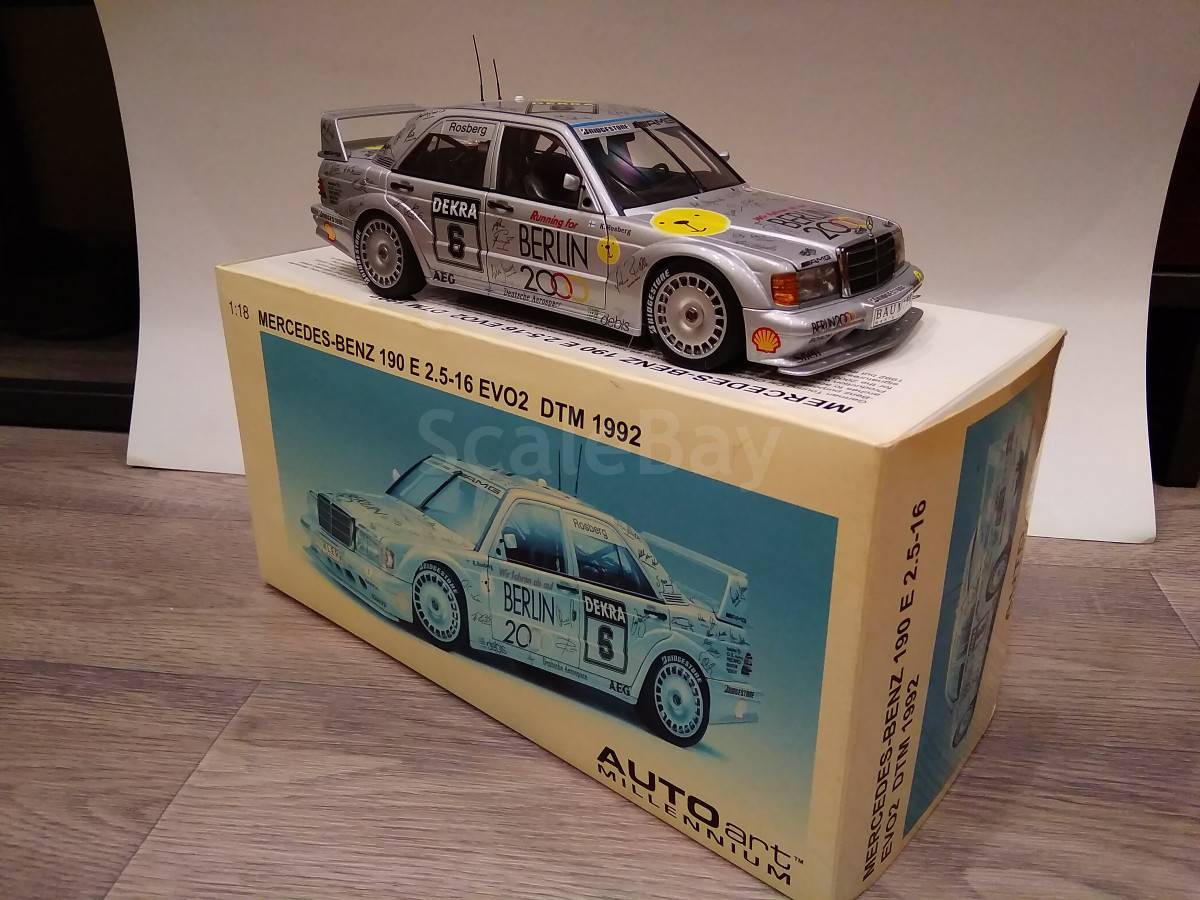 1/18 Mercedes Benz 190E Evo2 DTM AUTOart 89231 | Аукцион масштабных и ...