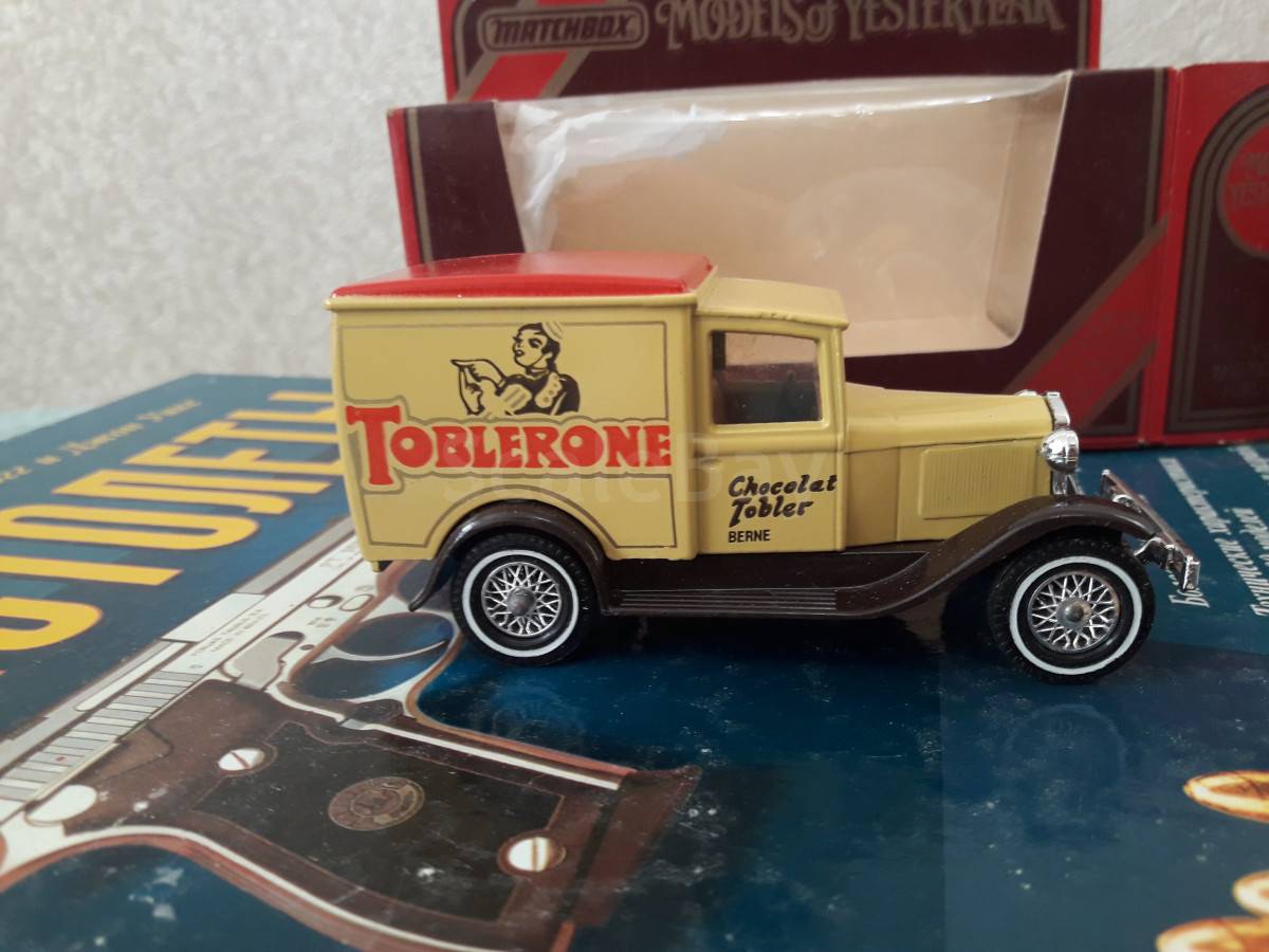 Matchbox Models of Yesteryear Y22 1930 Model A Ford Van – Toblerone | Аукцион масштабных и ...