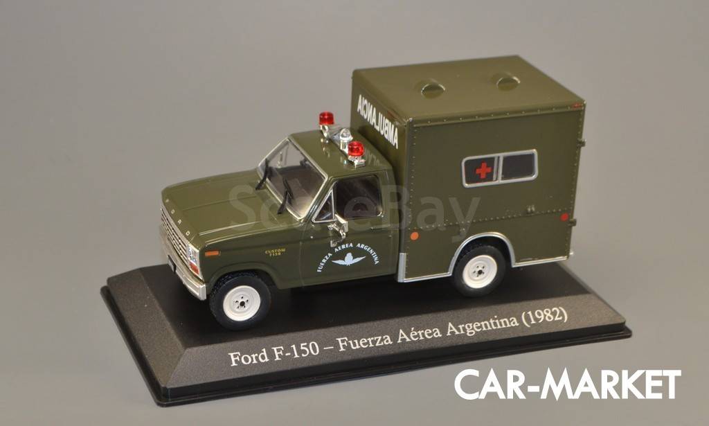 1:43 — Ford F-150 Fuerza Aerea Argentina 1982 | Аукцион масштабных и сборных моделей