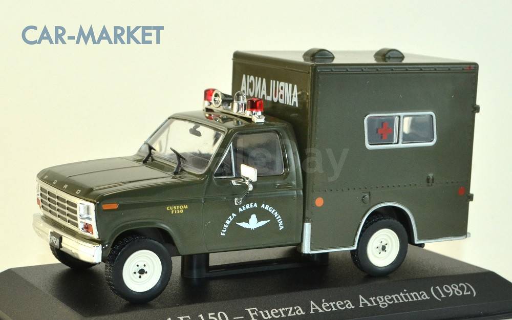 1:43 — Ford F-150 Fuerza Aerea Argentina 1982 | Аукцион масштабных и сборных моделей