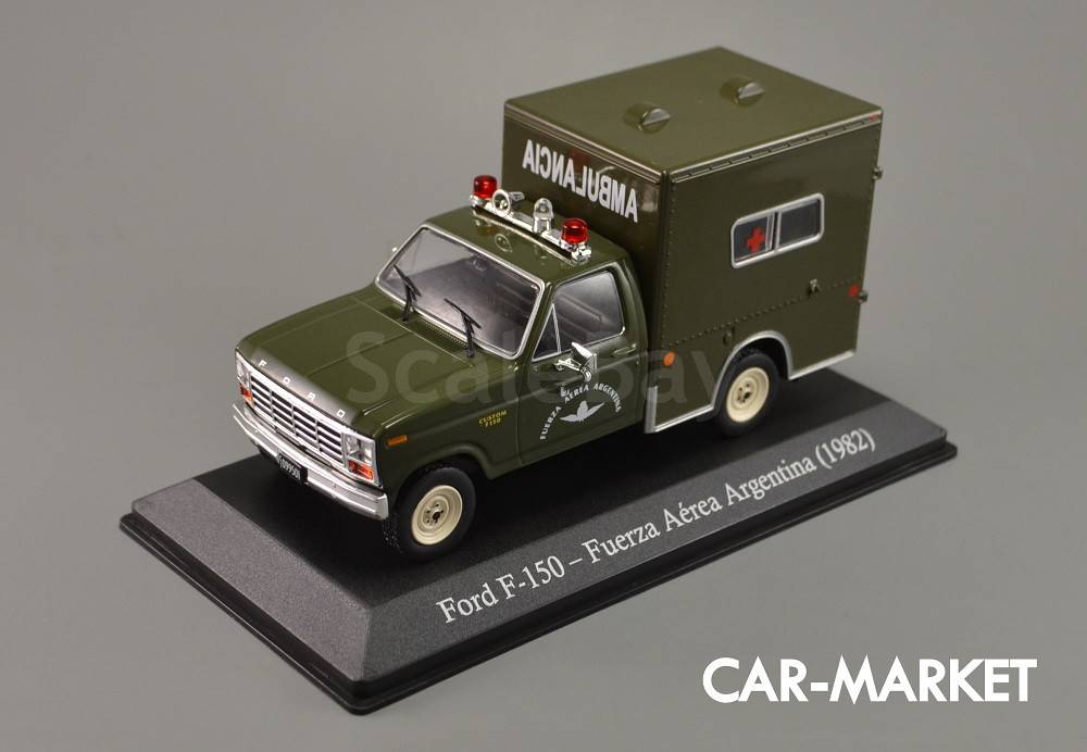 1:43 — Ford F-150 Fuerza Aerea Argentina 1982 | Аукцион масштабных и сборных моделей
