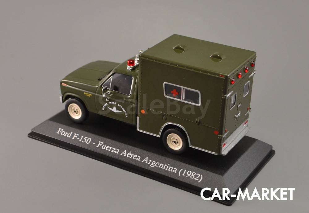 1:43 — Ford F-150 Fuerza Aerea Argentina 1982 | Аукцион масштабных и сборных моделей