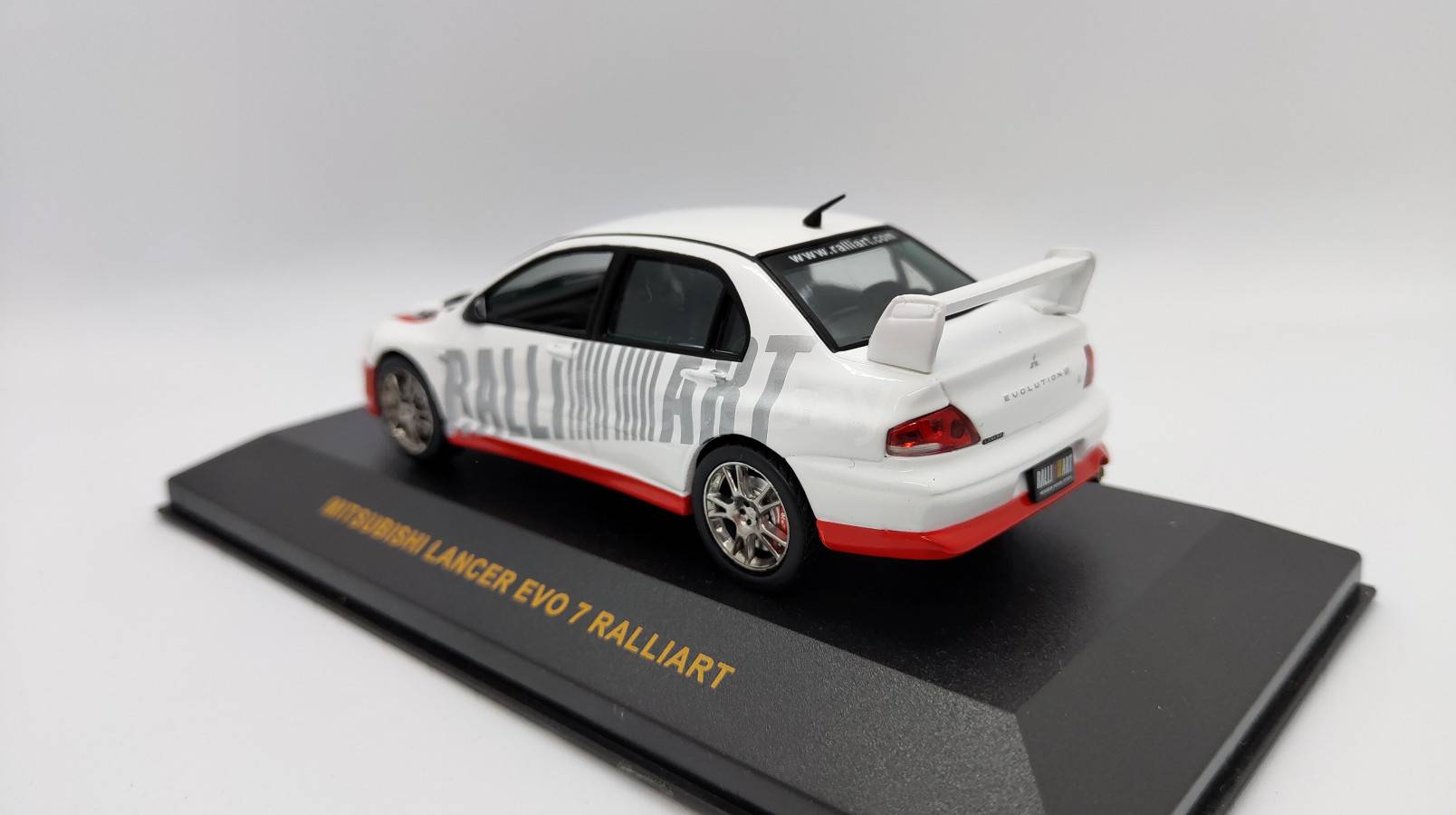 Mitsubishi Lancer 2001 CT9A Evolution VII Ralliart [IXO] 1/43 | Аукцион ...