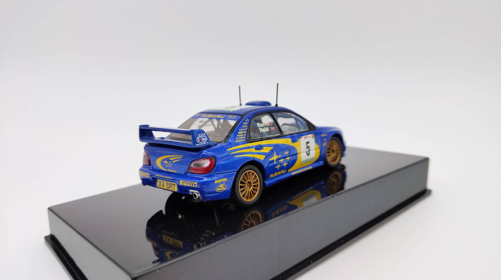 Subaru Impreza 2001 GDB WRC Rally Portugal #5 R. Burns [AUTOart] 1/43 ...