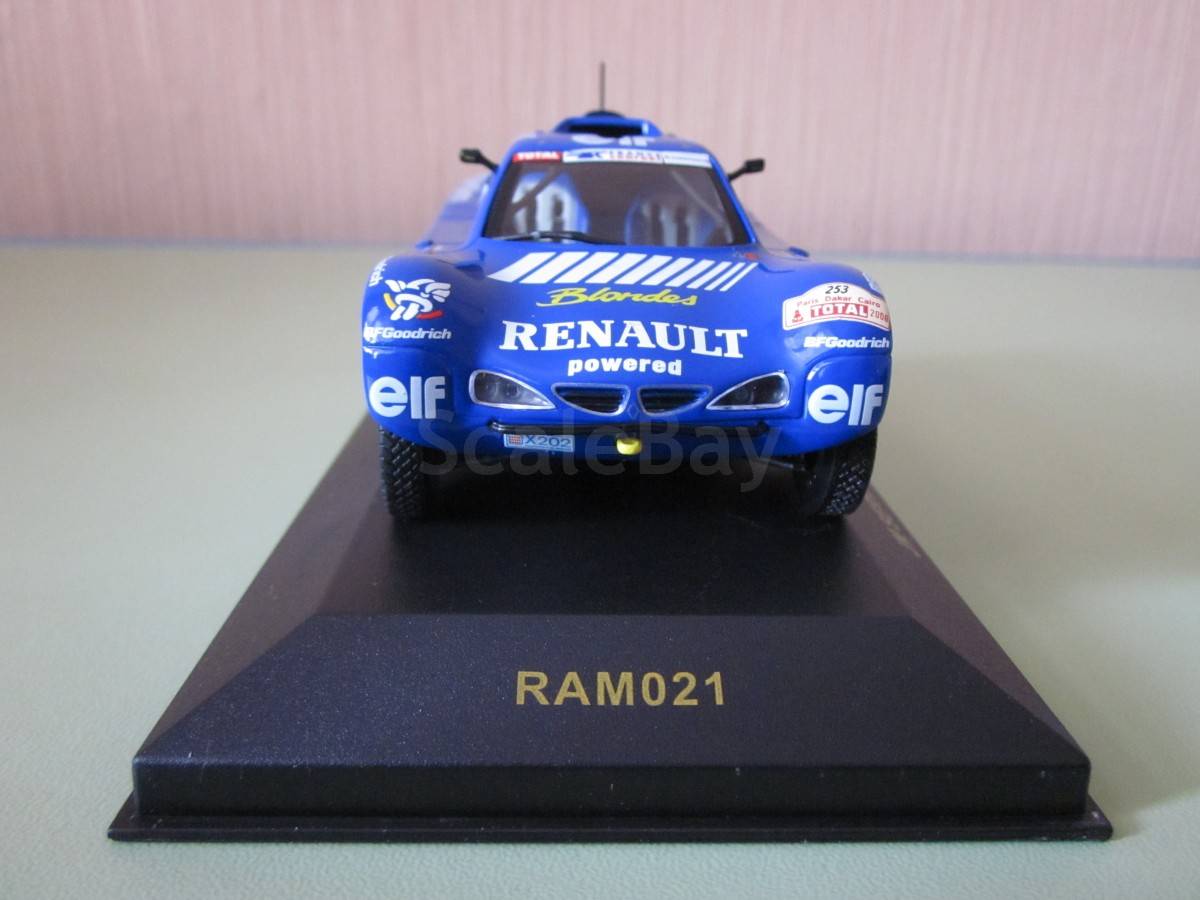 Renault Megane Schlesser Dakar 2000 масштабная модель Ixo 1/43 ...