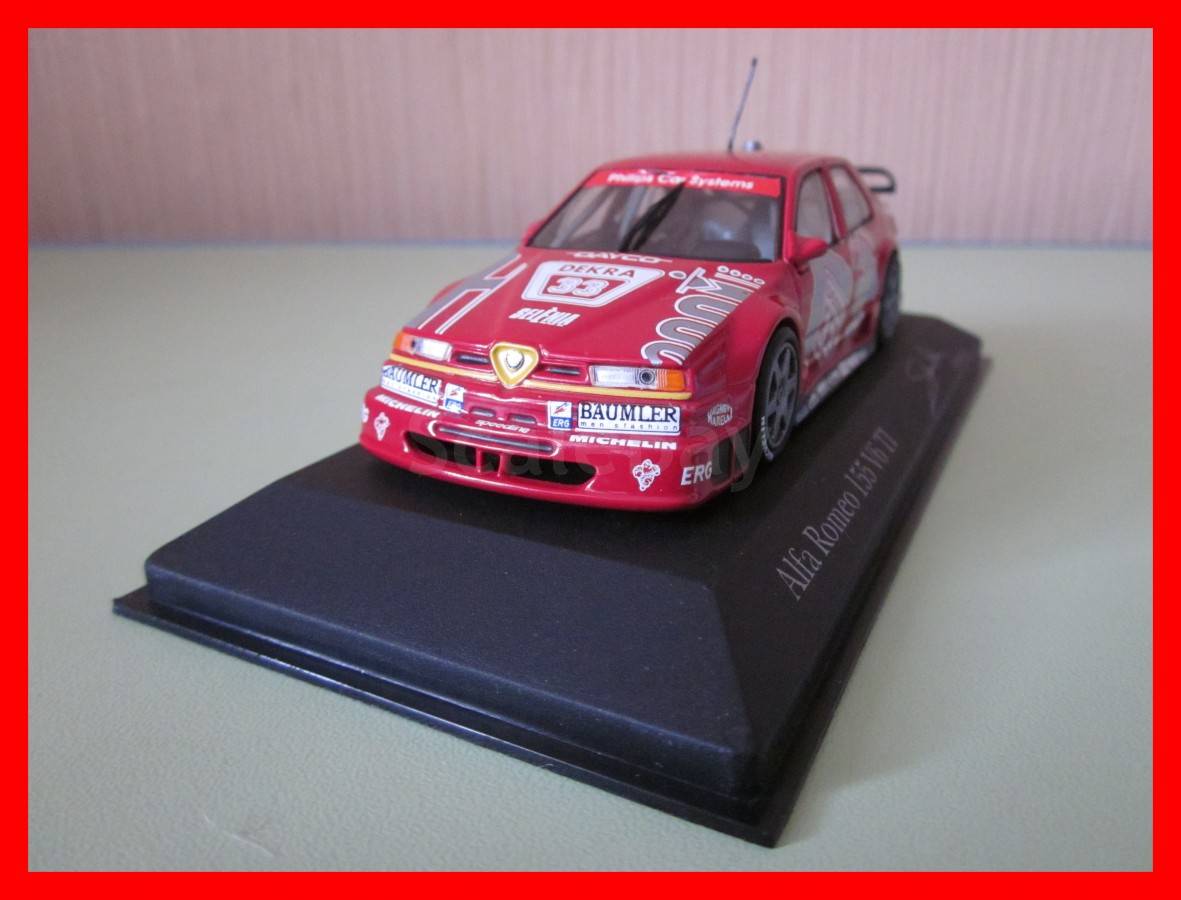 Alfa Romeo 155 V6 TI DTM 1994 масштабная модель Minichamps 1/43 | Аукцион масштабных и сборных ...