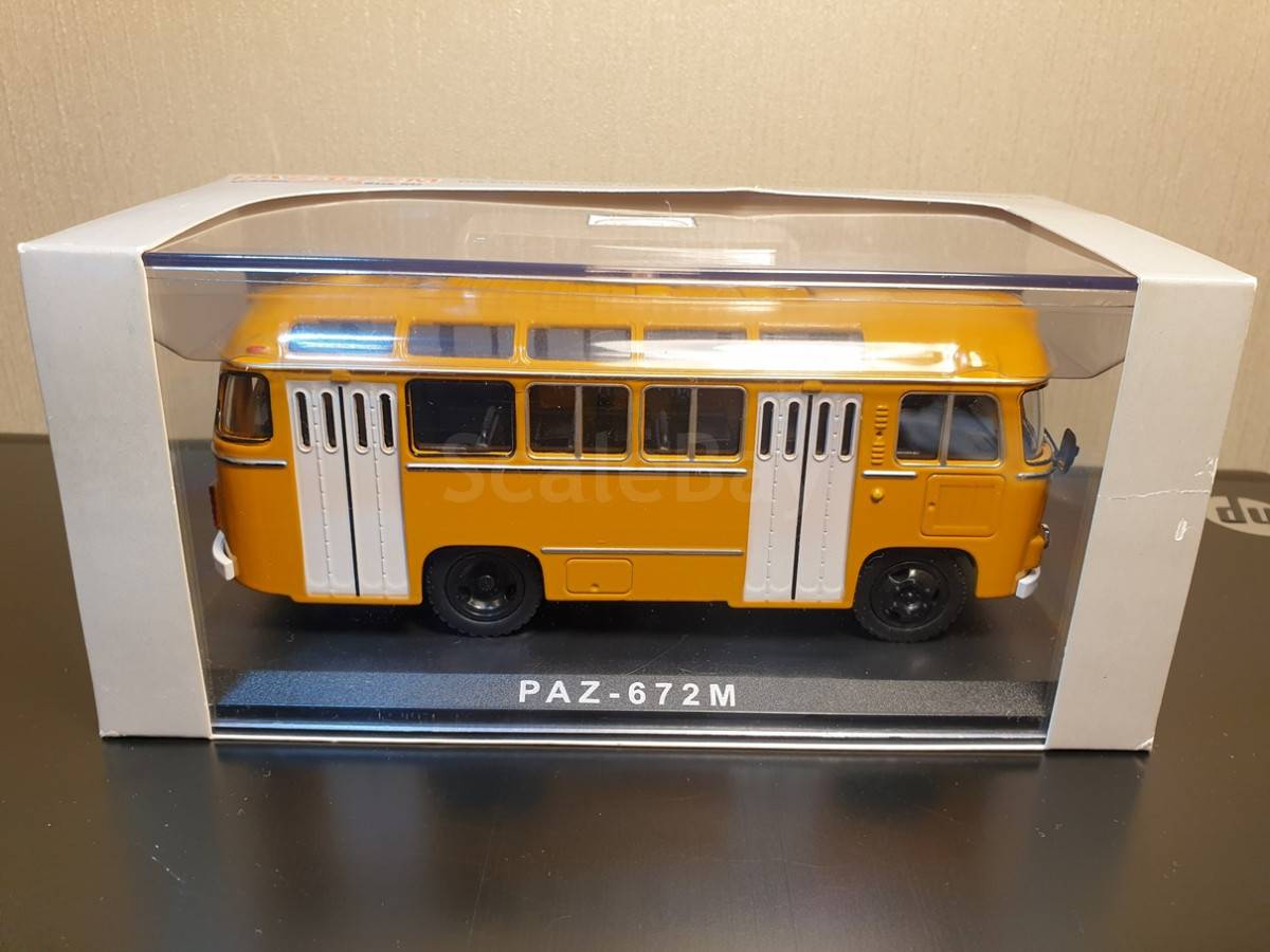ПАЗ-672 М (PAZ-672M) Охра Classicbus 03000 | Аукцион масштабных и ...