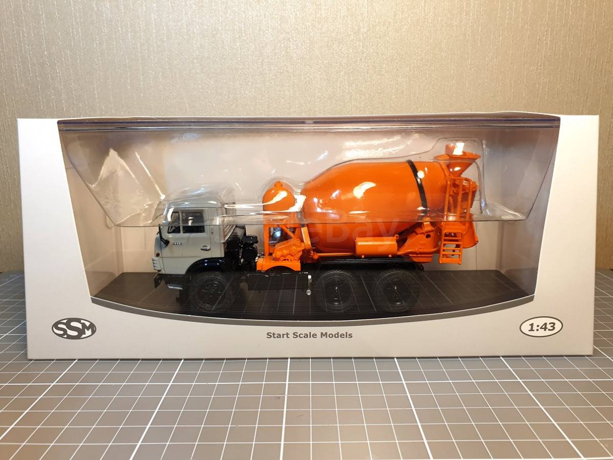 Автобетоносмеситель СБ-92 на шасси КамАЗ-5511 SSM1457 | Аукцион масштабных и сборных моделей