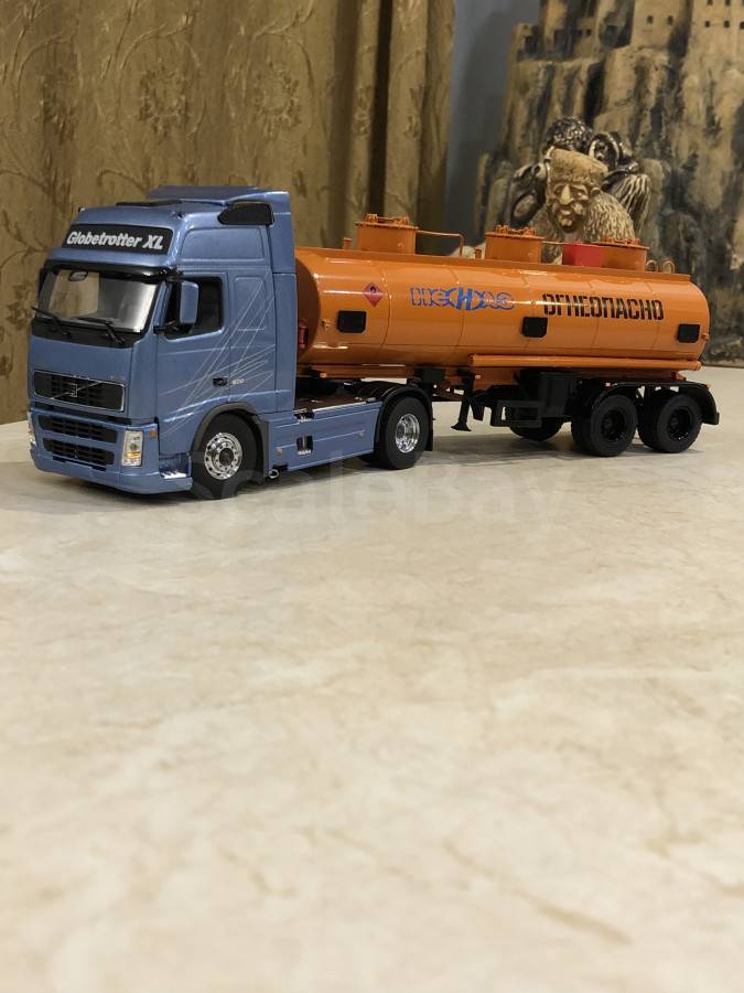 Volvo FH12 Motorart п/прицеп Нефаз SSM | Аукцион масштабных и сборных ...