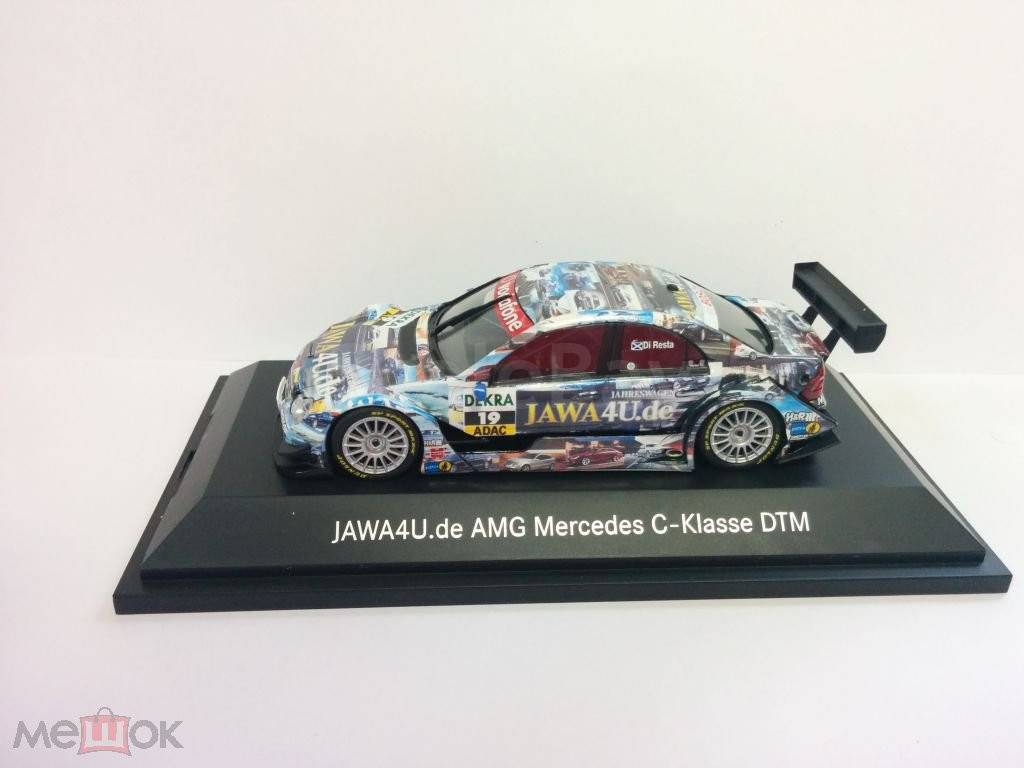 1/43 Mercedes-Benz C klasse W203 JAVA4U.de AMG Paul Di Resta DTM ...
