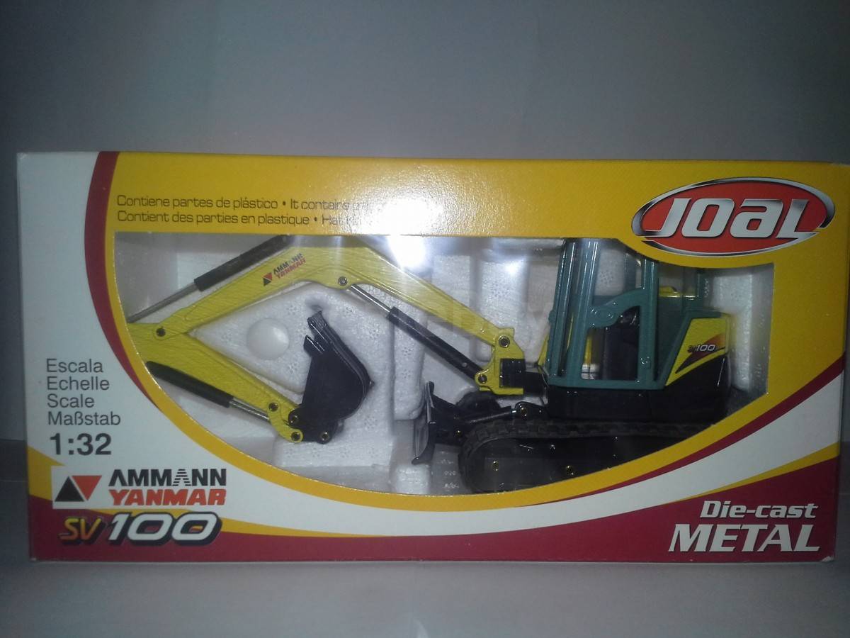 AMMANN-YANMAR SV100 MINI-EXCAVATOR | Аукцион масштабных и сборных моделей