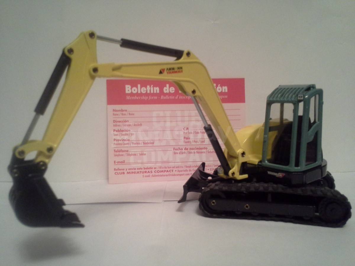 AMMANN-YANMAR SV100 MINI-EXCAVATOR | Аукцион масштабных и сборных моделей