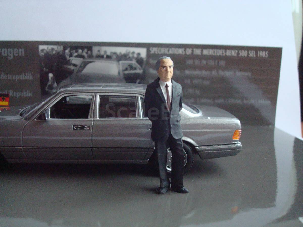 Mercedes - Benz 500 SEL W126 1985 год Bundeskanzler Dr. Helmut Kohl ...