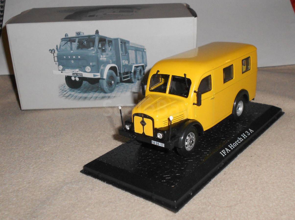 IFA Horch H3A Kasten( Atlas DDR Nutzfahrzeuge)1/43 | Аукцион масштабных ...