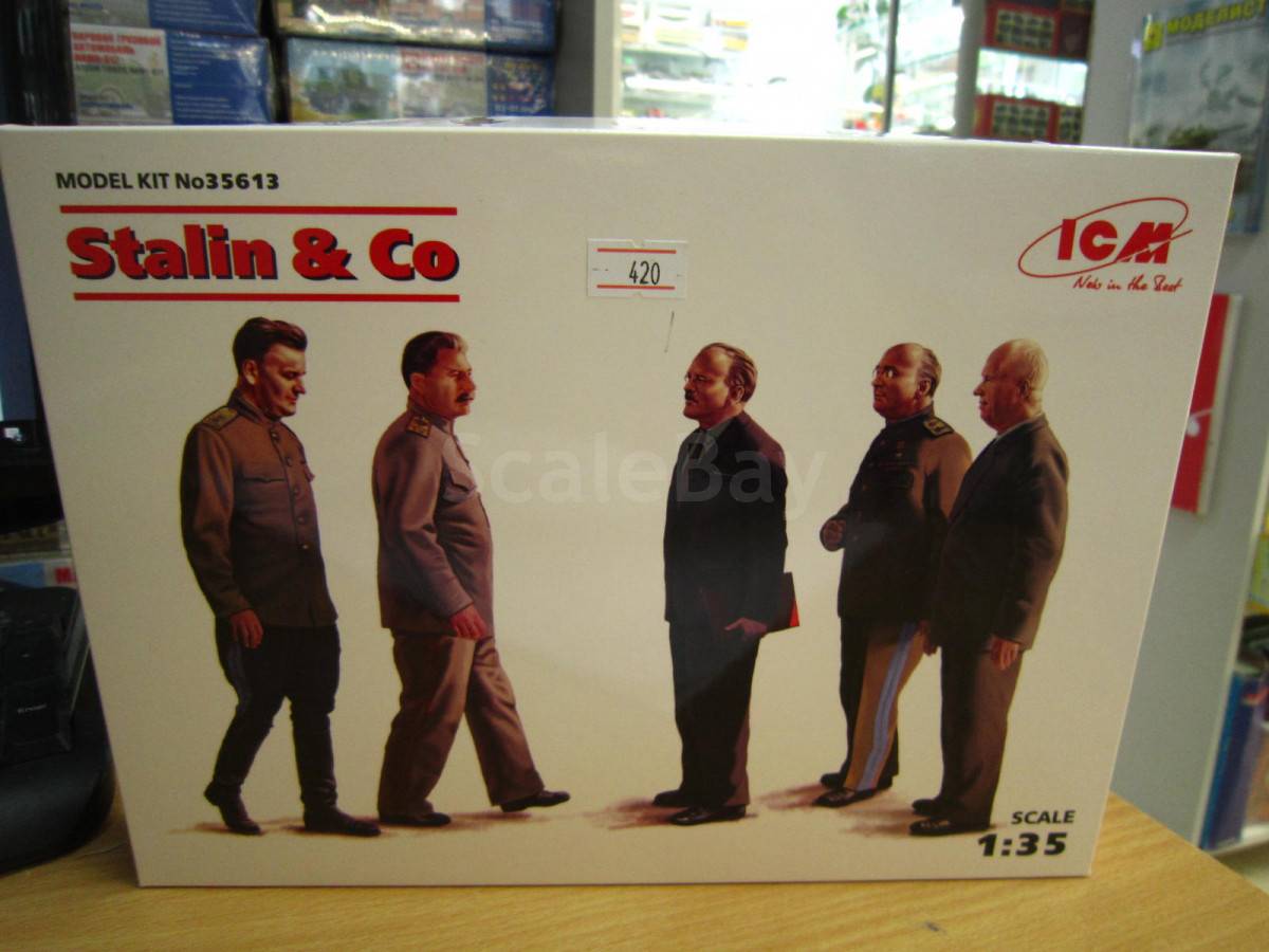 сборная модель: Stalin & Co 35613 1:35 (ICM) | Аукцион масштабных и ...